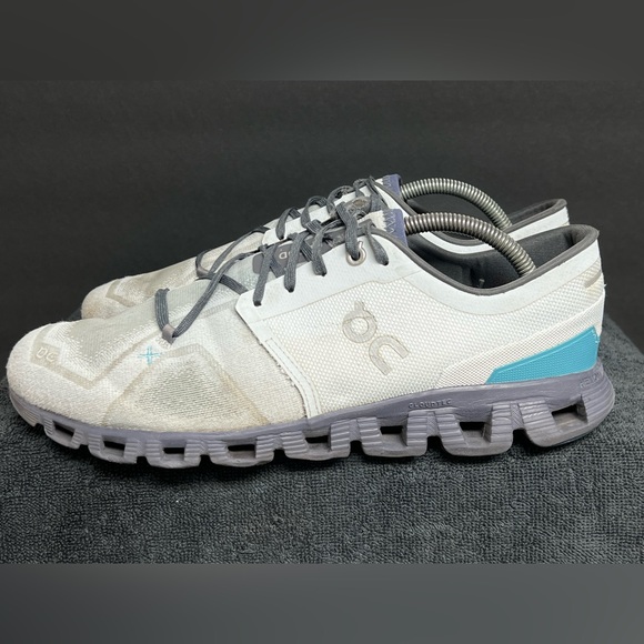 On Running | Shoes | Mens On Cloud X 3 Glacier Iron 69802 Size Us 10 ...
